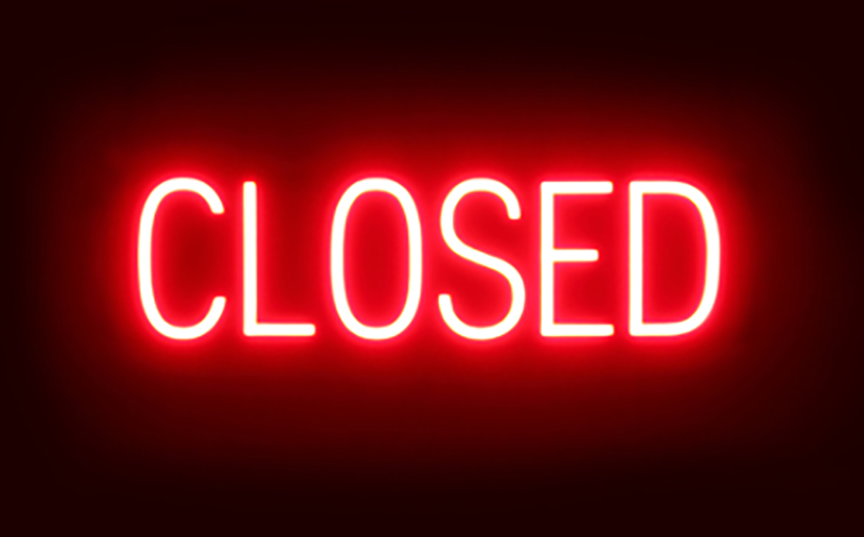 Closed May 3rd - 13th - West Coast RoccosWest Coast Roccos